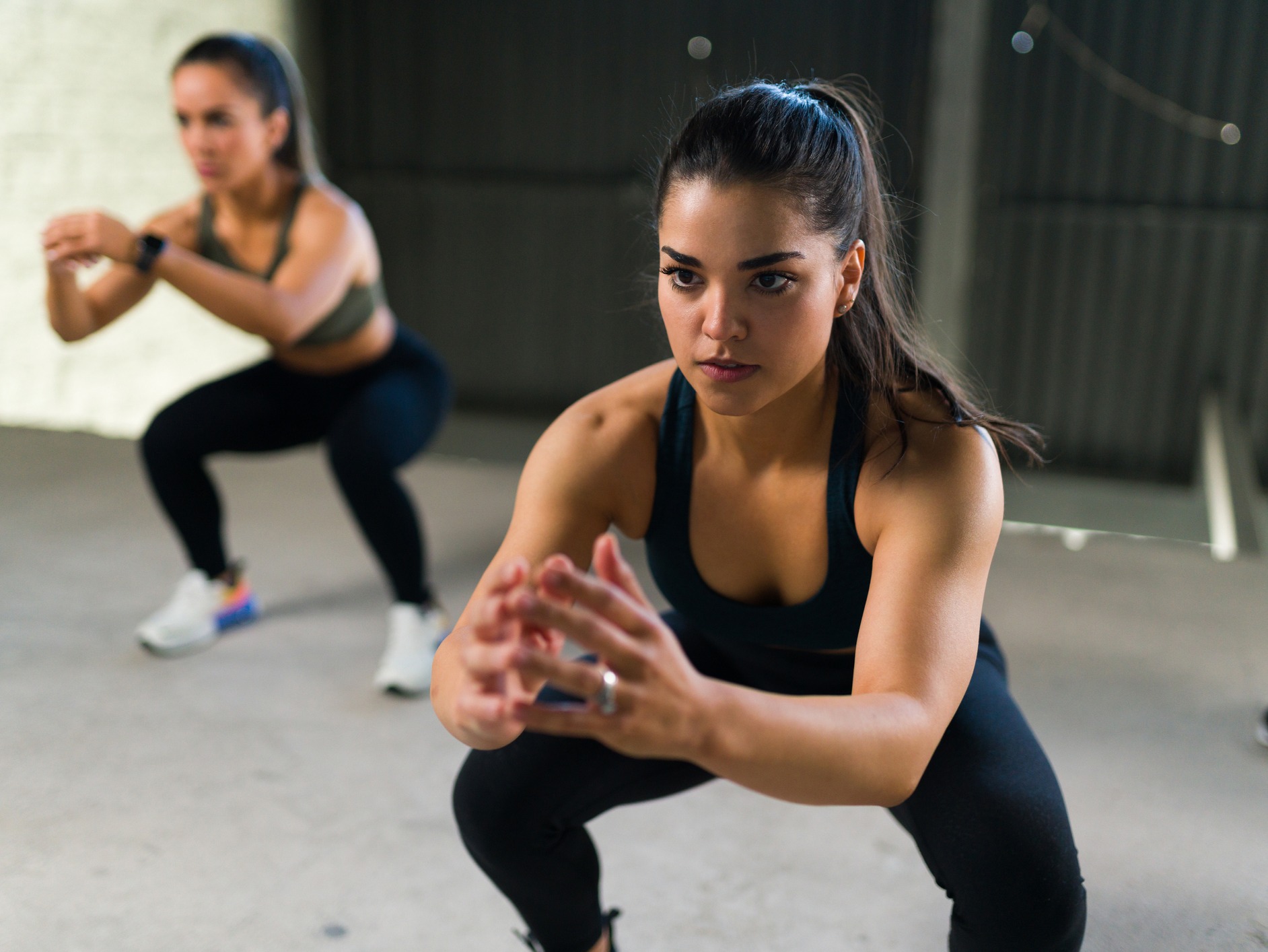 Principais variações de agachamento